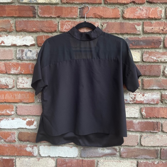 ASOS | Tops | Sheer Panel Top Sm | Poshmark